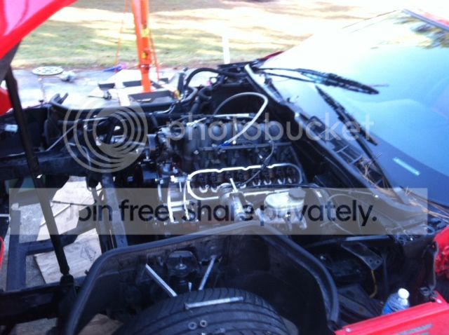 93 vette LS swap underway - CorvetteForum - Chevrolet Corvette Forum ...