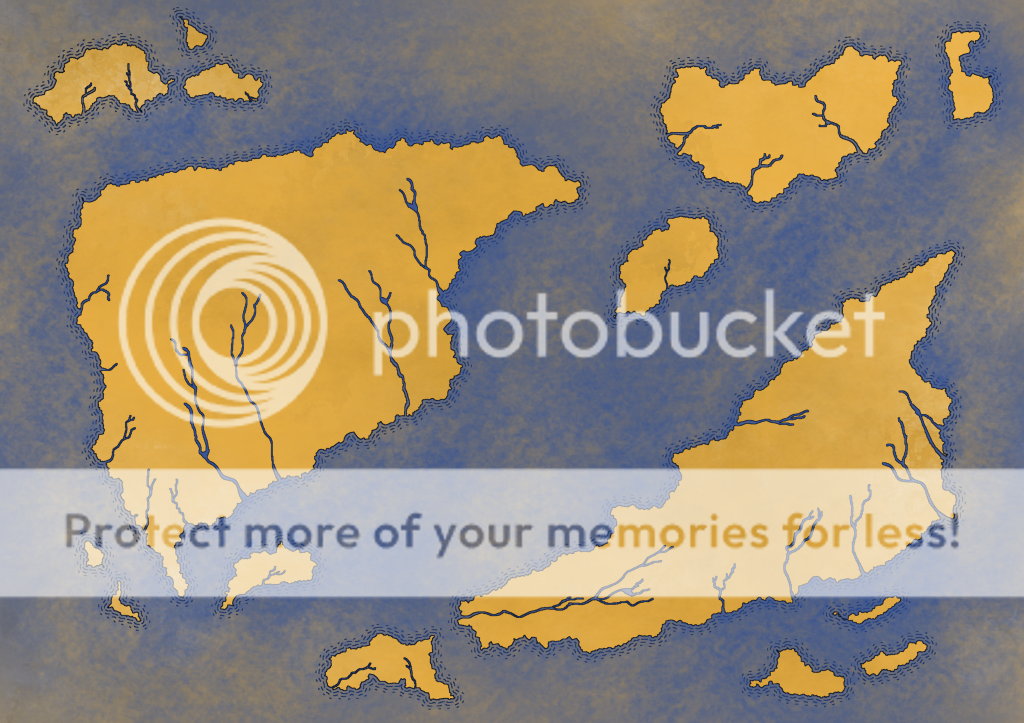 The evolution of a map. : r/worldbuilding